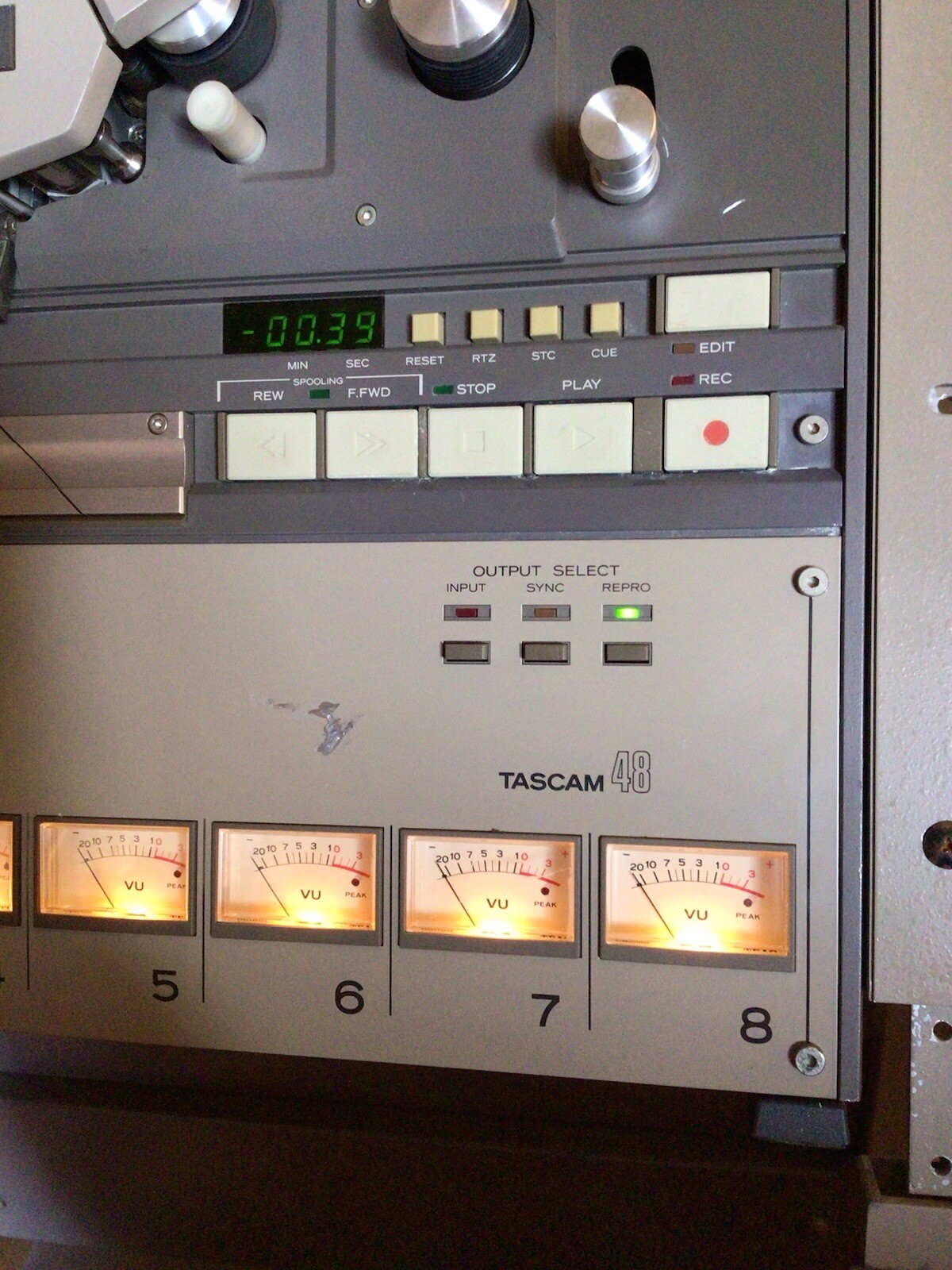 TASCAM 48-OB Reel to Reel 8-channel 1/2” Tape RECORDER / REPRODUCER. | eBay