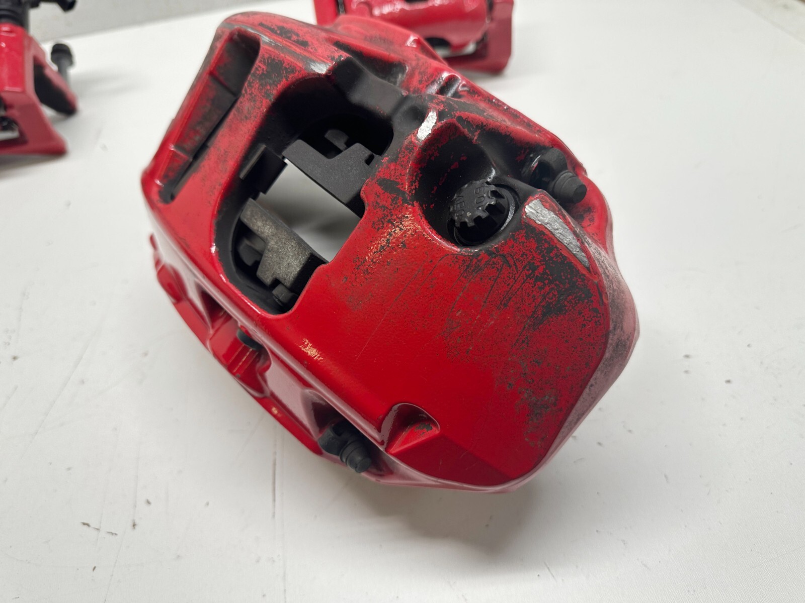 P30241 2013-2018 Audi S6 Brake Caliper Set of 4 Front + Rear | RED ...