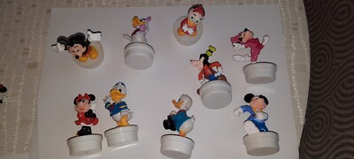 Walt Disney .Lot de 9 figurines Mickey and co .Smarties .....Vintage ...
