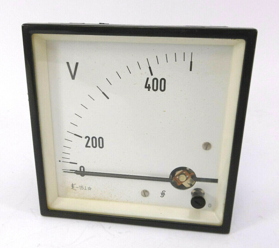 Voltmeter | 96 mm x 96 mm | 0 - 400V | eBay