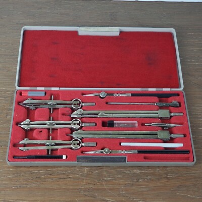 Lafayette Drafting Tool Set made West Germany #99-7003 Magnet Closer | eBay