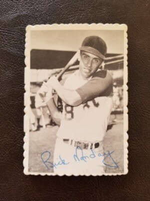 RICK MONDAY 1969 TOPPS DECKLE EDGE BASEBALL CARD #14 OAKLAND ATHLETICS ...