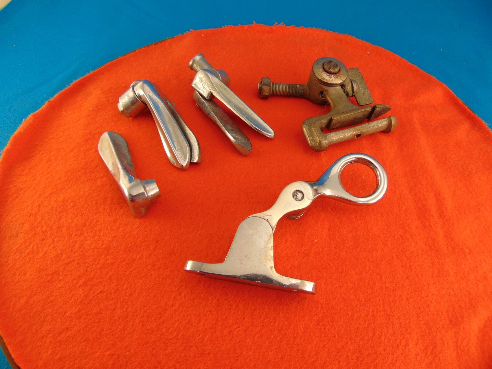 Assorted Antique Car Wind Wing Brackets Lot Application Unknown | eBay