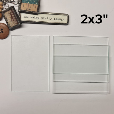 2" x 3" Rectangles Clear Flat Glass (2 x 3 inch) - 30 pieces | eBay