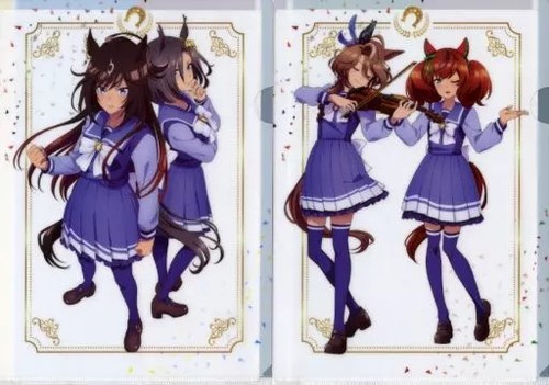 Clear File Gathering/Uniform A4 Clear File Set (2 discs) "Ichiban Kuji ...
