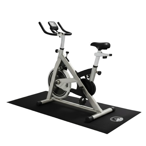 Exercise Bike Mat - 30x60in Non-Slip Waterproof Indoor Cycle or ...
