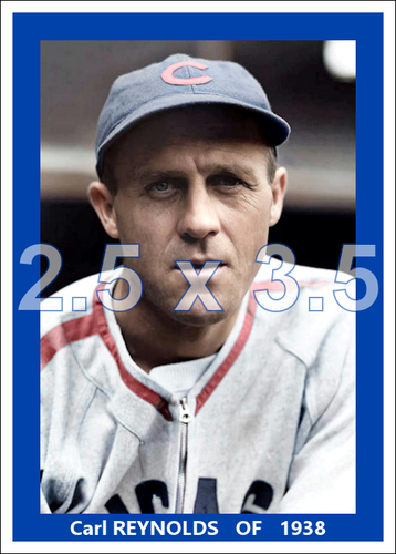 Carl Reynolds - 1938 Chicago Cubs - choose a size - colorized print | eBay