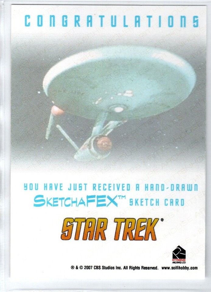 STAR TREK THE ORIGINAL SERIES PORTFOLIO PRINTS DAN DAY THE DEADLY YEARS ...