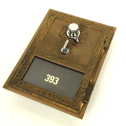 Corbin Brass Post Office Door Mail Box - Combination Lock 1958 | eBay