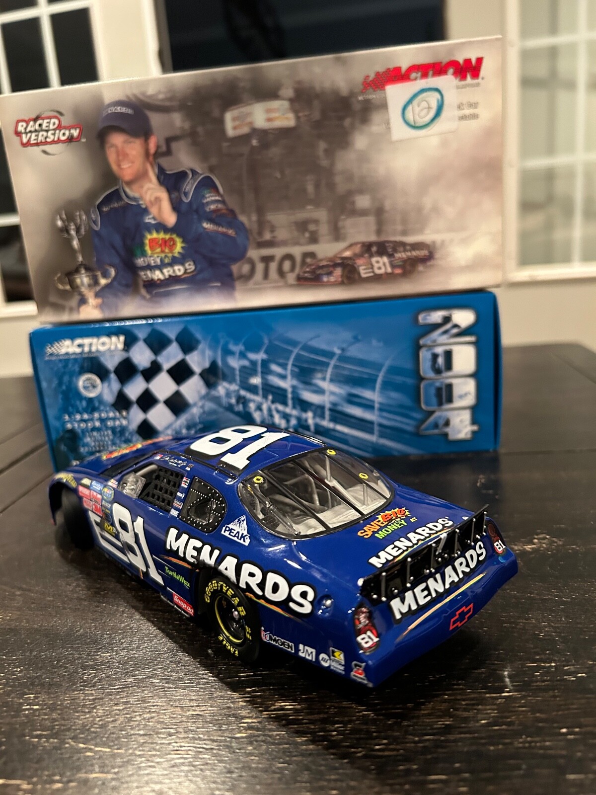 Dale Earnhardt Jr 2004 Food City 250 Bristol Win Raced Version Menards ...