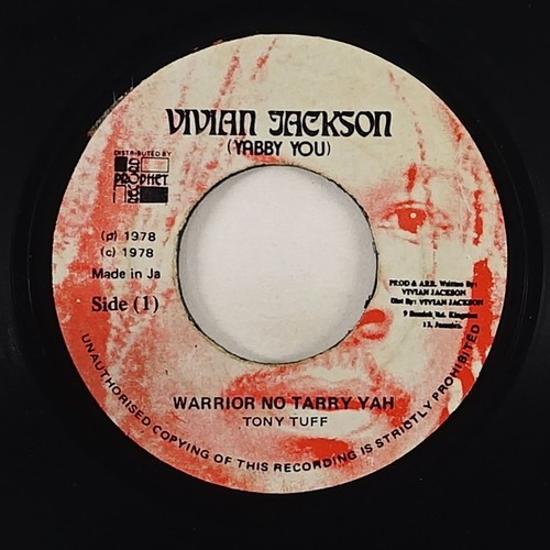 Tony Tuff "Warrior No Tarry Yah" Reggae 45 Vivian Jackson HEAR | eBay