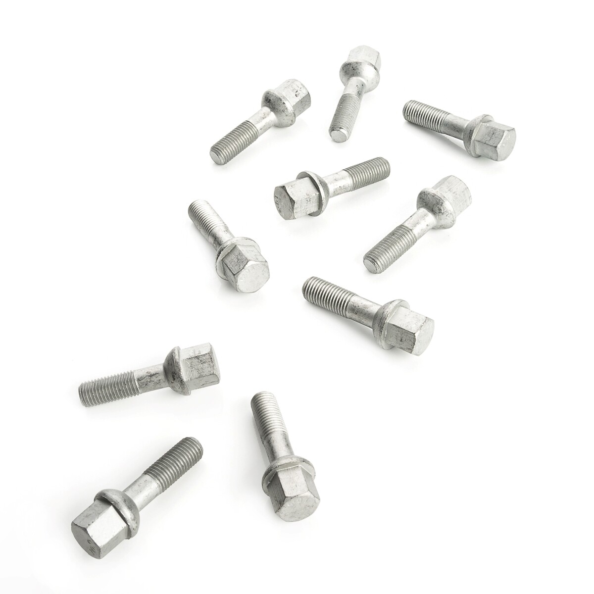 10x Wheel Bolt Spherical R12 Bolts for Mercedes - M12 X 1,5 x 62/40/27 ...