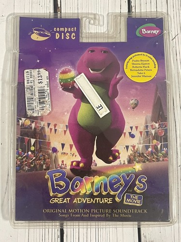 Barney's Great Adventure by Barney (Children) (CD, Mar-1998, Lyrick ...