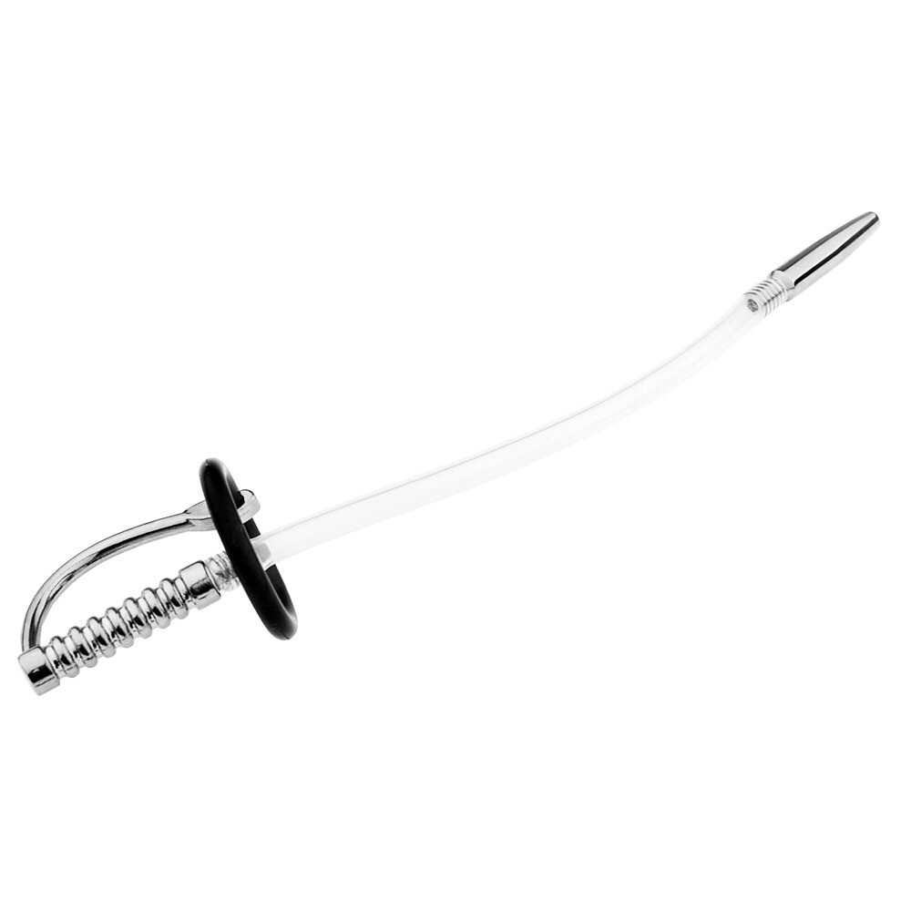 Hollow Urethral Penis Plug Long Through-hole Urethra Stretcher Sound ...