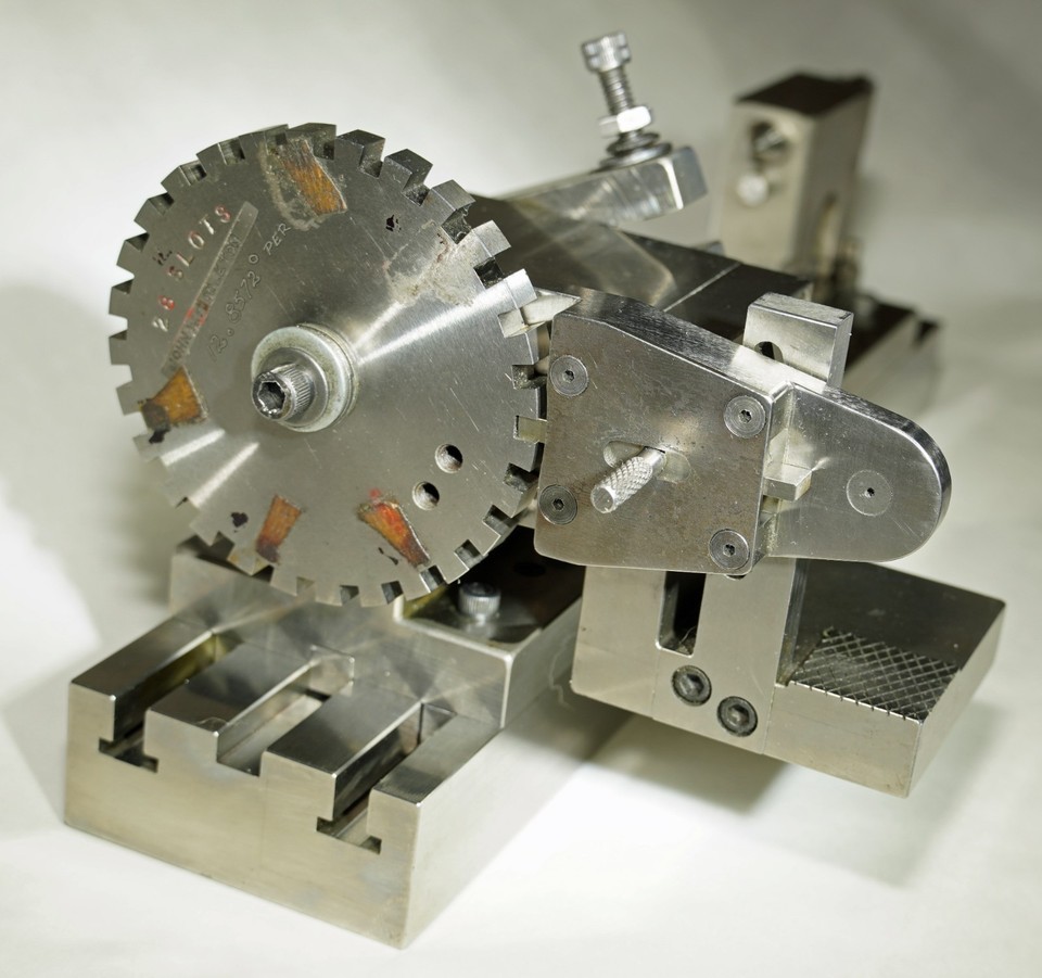 Precision Toolroom Bench Center & Grinding Fixture w/ Index Plates ...
