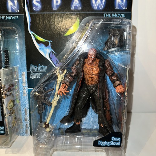 SPAWN The Movie Burnt Spawn + Spiked Spawn Ultra McFarlane Toys 1997 Vintage Lot | eBay