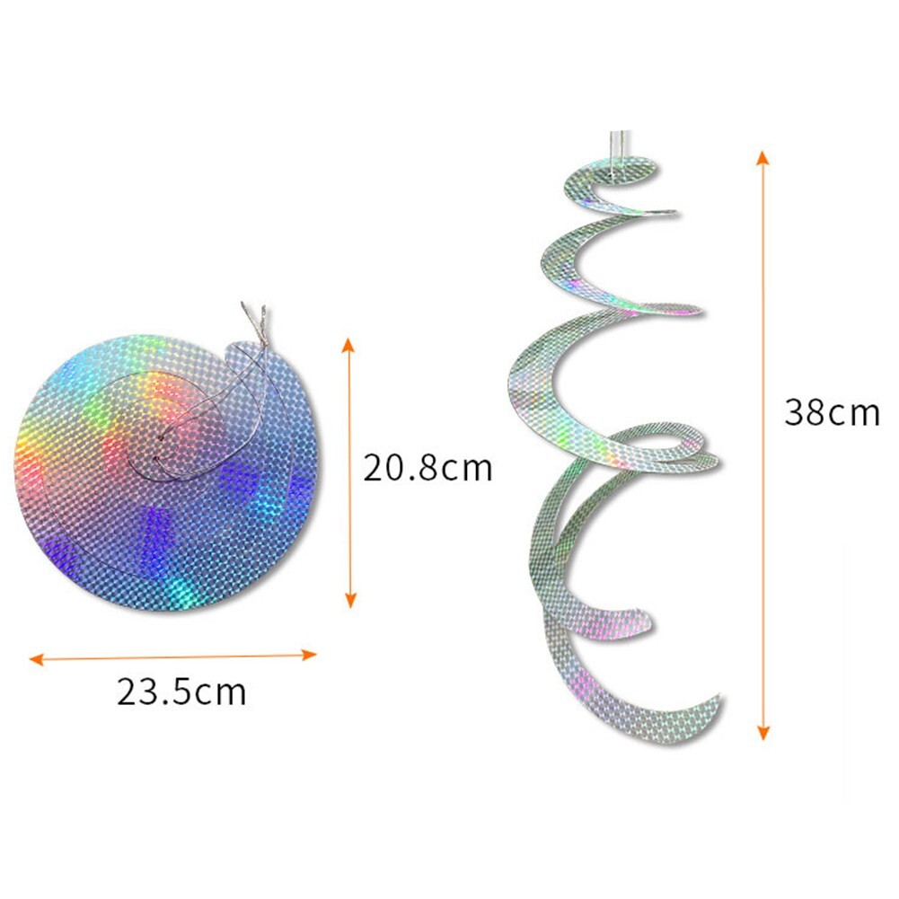 Brand New Deterrent Spirals Windmill Wind Bird Bird Repellent ...