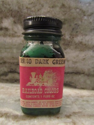 FLOQUIL RAILROAD COLORS MODEL PAINT - 1oz 1 OUNCE - RR40 DARK GREEN | eBay