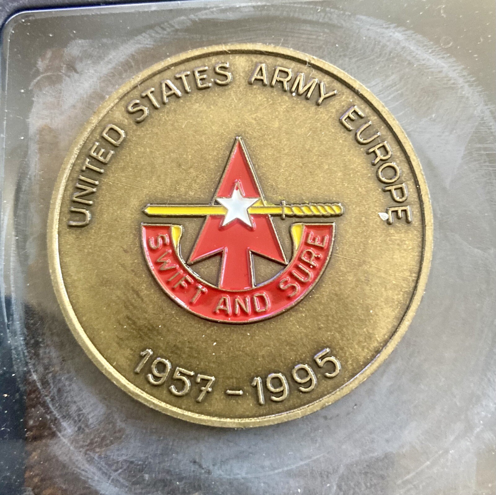 32nd UNITED STATES ARMY AIR and MISSILE DEFENSE COMMAND CHALLENGE COIN ...