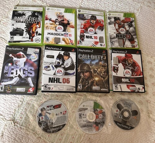 Bulk Lot Of 11 PS2 Xbox 360 Games Bundle | eBay