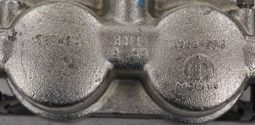 Mopar 2019-2024 Ram Disc Brake Caliper Front Left OEM# 68453093AB Cast ...