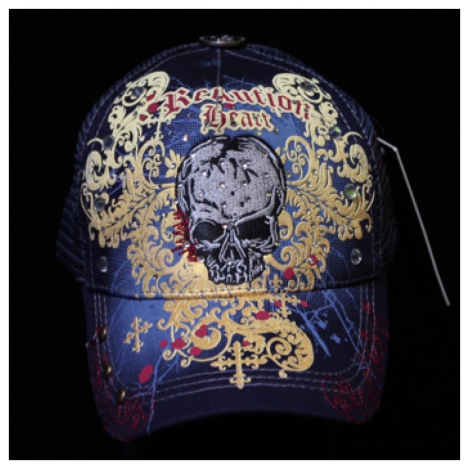 Vintage Cap Mesh Tattoo Caps Fashion Hat Skull Rose Casual Snapback ...