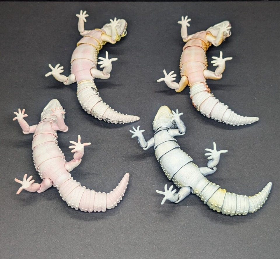 Bandai Gashapon Leopard Gecko 6.3in Realistic Figure Free Shipping from ...