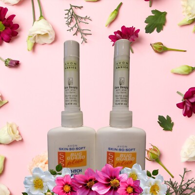 Avon Basics Care Deeply w/ Aloe Lip Balms + Skin-So-Soft Anti-Itch ...