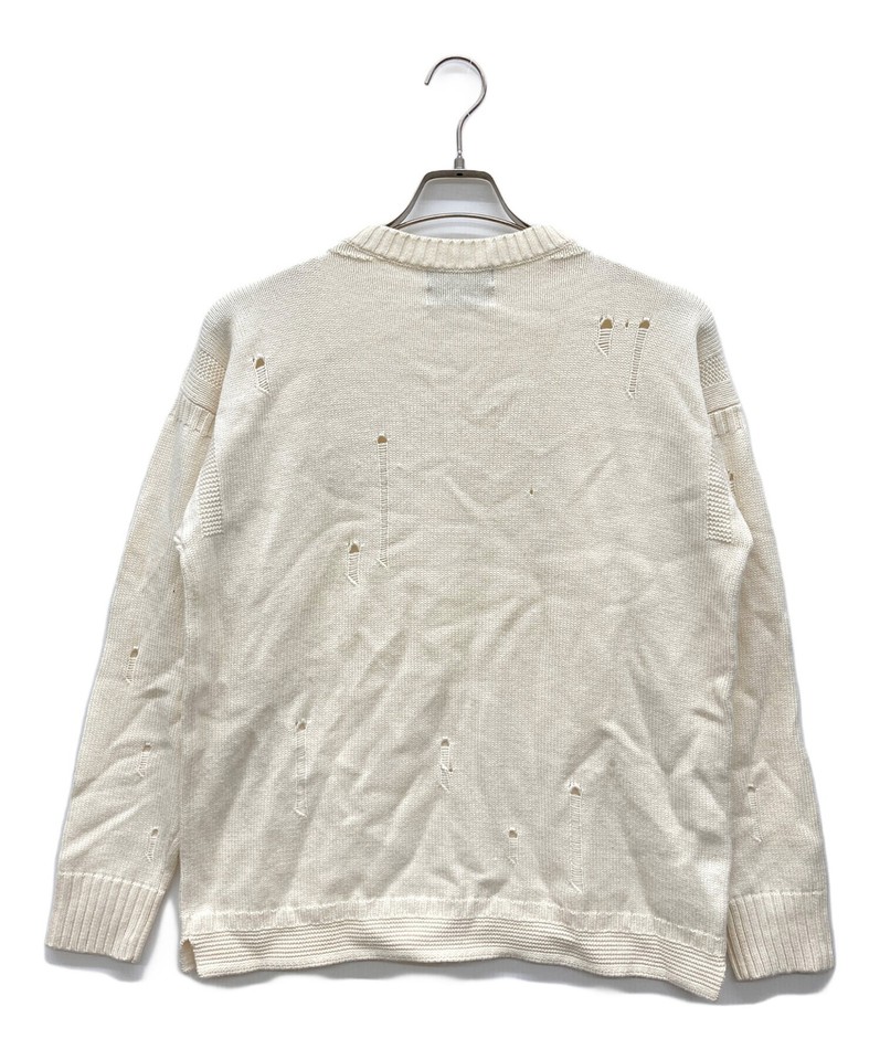 FRED PERRY/ Casely-Hayford Crushed Knit, Ivory, Size: M | eBay UK