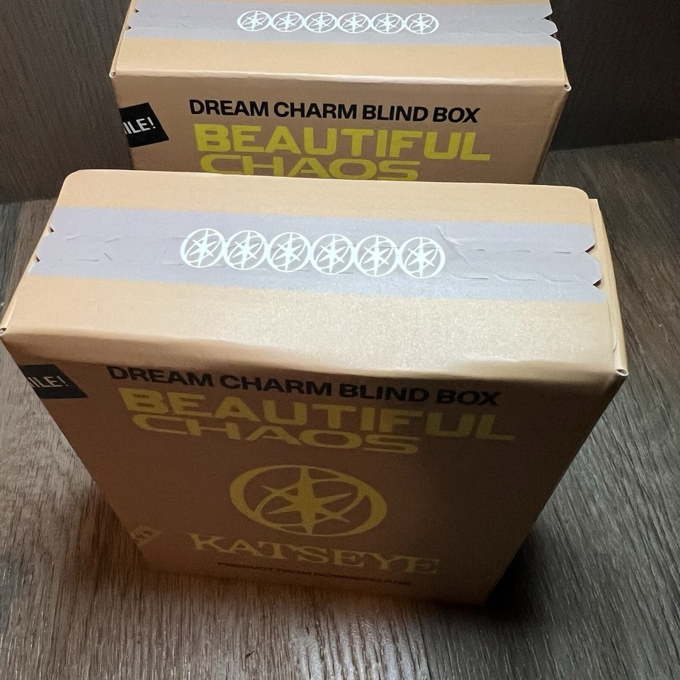 Official KATSEYE Beautiful Chaos Dream Charm Blind Box Rave Sprout ...