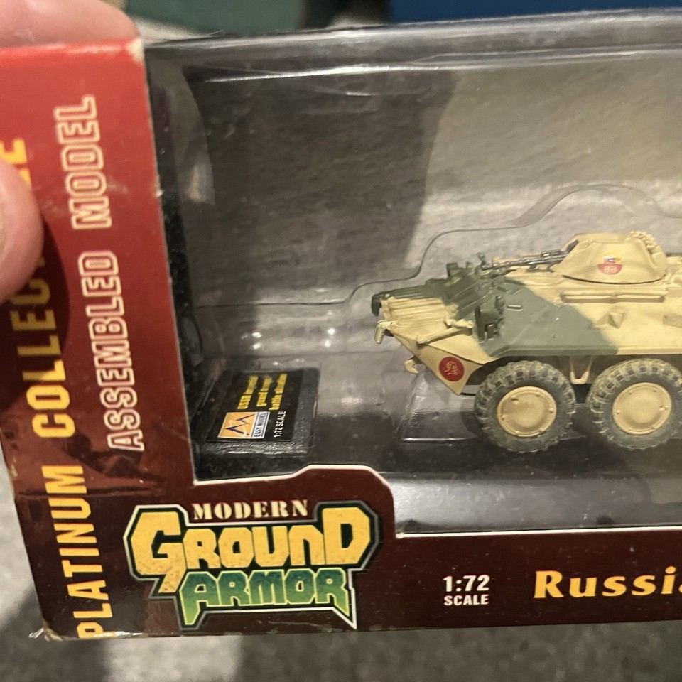 Modern Ground Armor Model Military Tank Russian BTR-80 APC | eBay UK