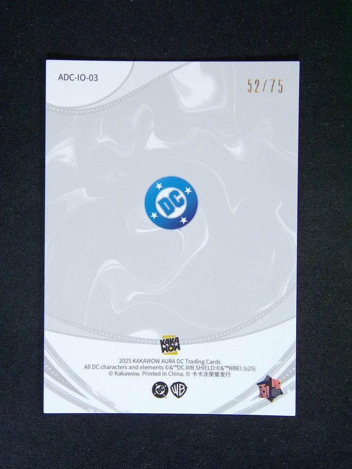 2025 Kakawow Aura DC Wonder Woman Orange /75 | eBay