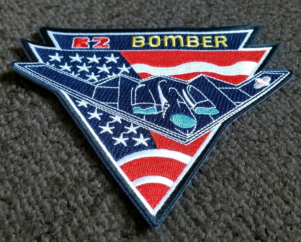 US AIR FORCE USAF B-2 STEALTH BOMBER PLANE military collectors PATCH | eBay