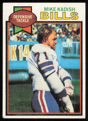 1979 Topps Football #87 Mike Kadish Buffalo Bills | eBay