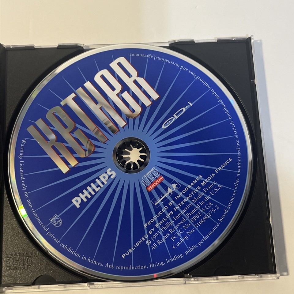 Kether (Philips CD-i, 1993) Missing Slip Cover compact disc interactive ...