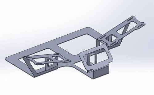 Air Ride Trunk Tray Mount for Viair Airlift Bagged Car Custom Setup | eBay