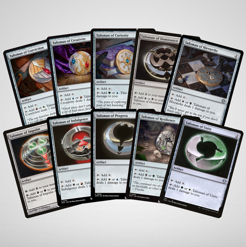 10x FULL SET of Talismans Mana Rocks Nonfoil MTG Magic the Gathering ...