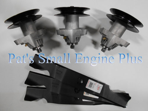 Toro LX500, GT2100 GT2200 50" Lawn Mower Blade Spindle Kit w/Heavy Duty ...