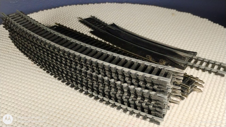 Lot of (15) Vintage 1980's Life-Like HO Scale Train Tracks Nickel ...