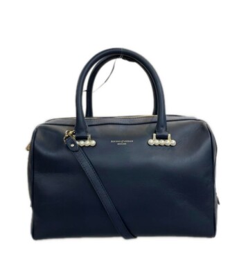 Aspinal Of London Handbag Shoulder Crossbody Bag Navy USED Good ...