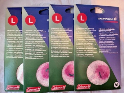 12 COLEMAN CAMPINGAZ 68656 BAYONET GAS MANTLES 4 PACKS OF 3 (12 TOTAL ...