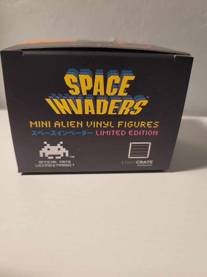 Loot Crate Space Invaders Mini Alien Vinyl 3" Figure Limited Edition ...