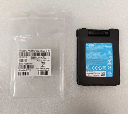 Zebra TC22 Android Scanner Battery BT-0004732 / BTRY-TC2L-2XMAXX-01 ...