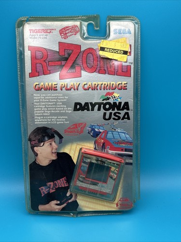 Tiger Electronics R-Zone Daytona USA Video Game Cartridge 71-236 1995 ...