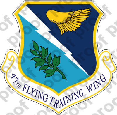 STICKER USAF 47th Flying Training Wing | eBay