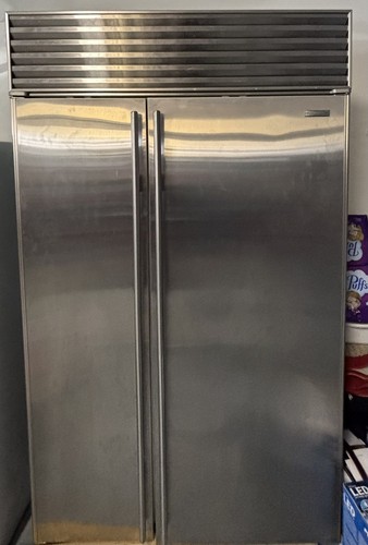 Sub-Zero 632 48" Stainless Steel Side by Side Refrigerator | eBay