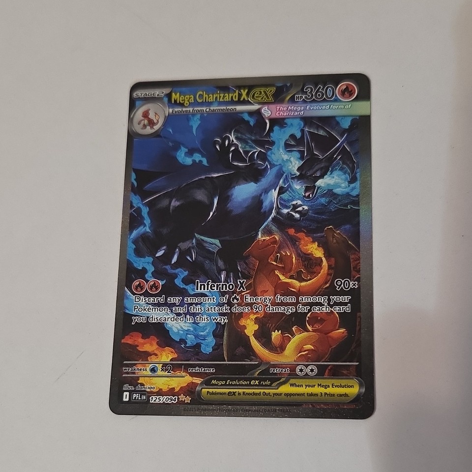 Mega Charizard X EX Me02: Phantasmal Flames Special Illustration Rare ...