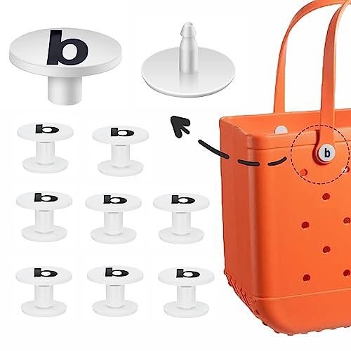 8 Pcs Replacement Rivets for Beach Bags Handles Repair Rubber Tote Bag ...