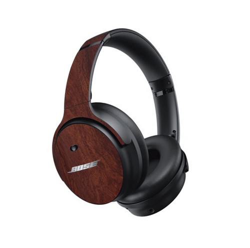 MAHOGANY WOOD Skin for BOSE Headphones Qc35 Qc45 Ultra Wrap Cover ...