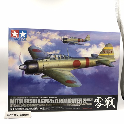 TAMIYA 1/32 Mitsubishi A6M2b Zero Fighter Model 21 model Kit New from ...